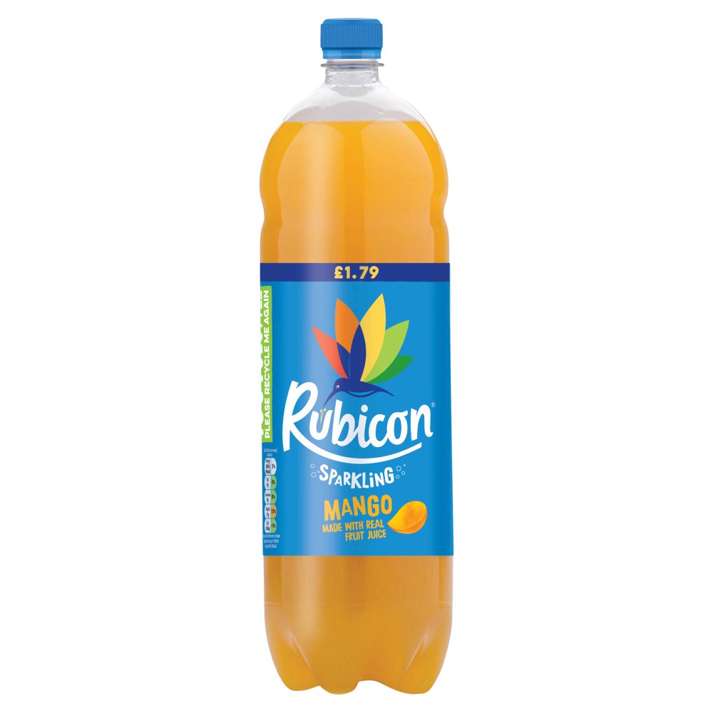 Rubicon Sparkling Mango 6 X 2 Litre - Scottish Grocers