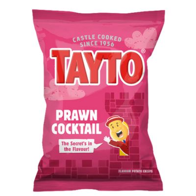 Tayto Prawn Cocktail 20 X 65g - Scottish Grocers
