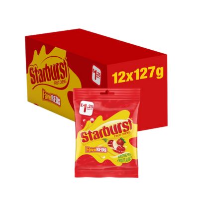 Starburst Fave Reds 12x127g - Scottish Grocers