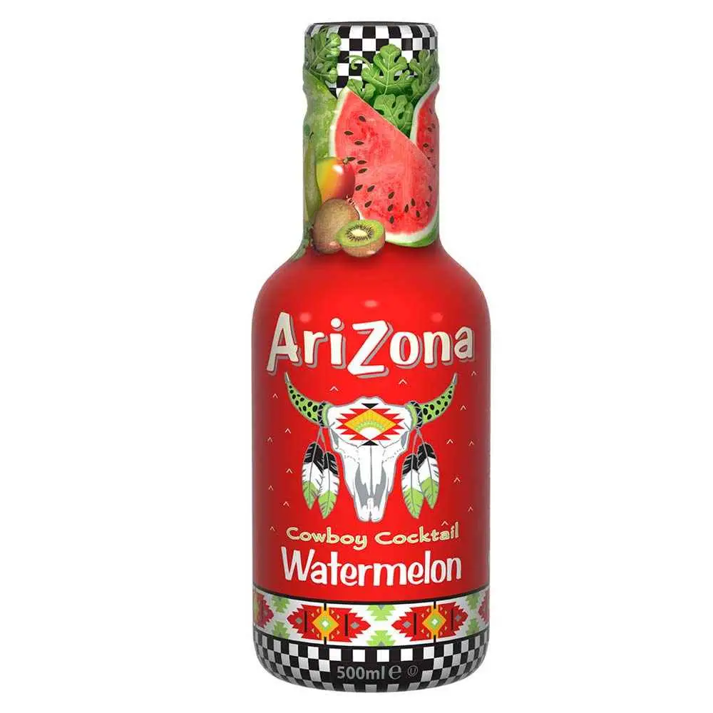AriZona Watermelon Cowboy Cocktail 6 x 500ml - Scottish Grocers