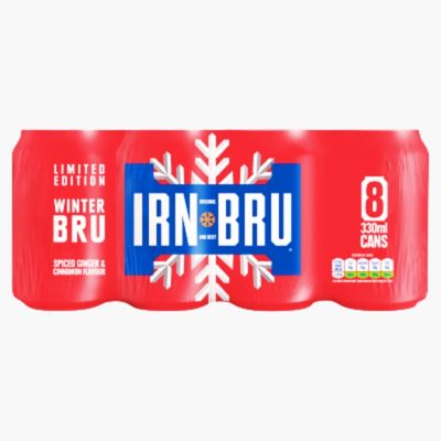 Irn-Bru Limited Edition Winter Bru 8pack - Scottish Grocers